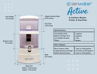 Zen Water - Pure Water Filter - Active Countertop - Zen Water Systems